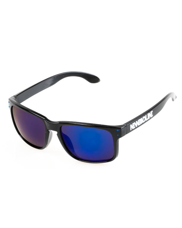 NEW BAD LINE OKULARY FREESTYLE BLACK FLASH BLUE MIRROR 20-157 - OKULARY ...