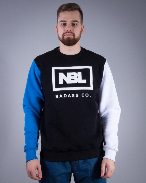 NEW BAD LINE NEW BAD LINE BLUZA BEZ KAPTURA ICON TRIO - BLUZY BEZ ...